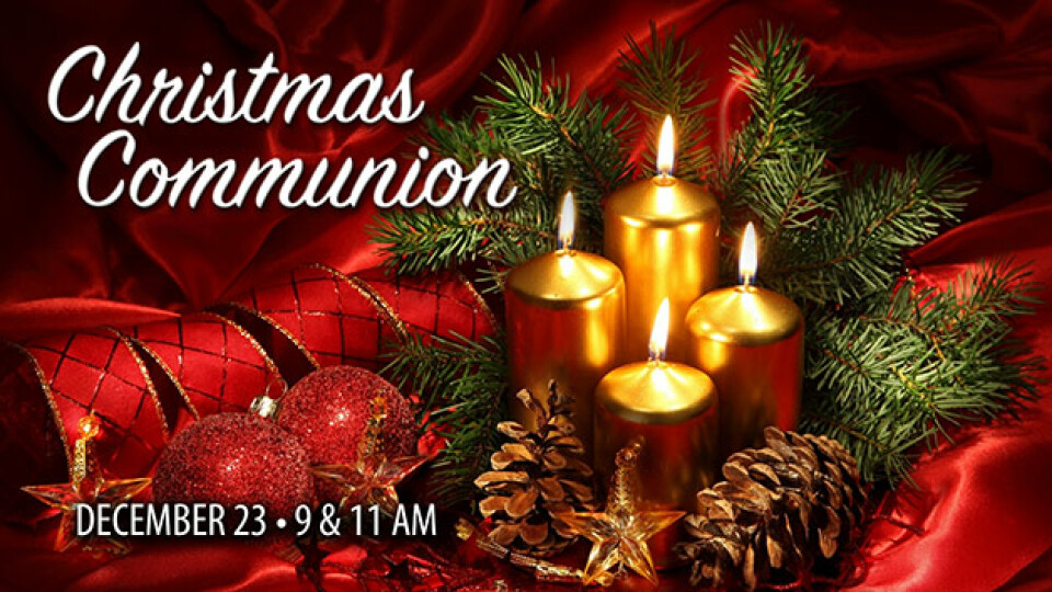 Christmas Communion | Faith Christian Center in Arlington, Mansfield TX